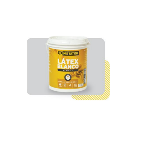 LATEX ACRILICO BLANCO GL METATEK – Unión Ferretera